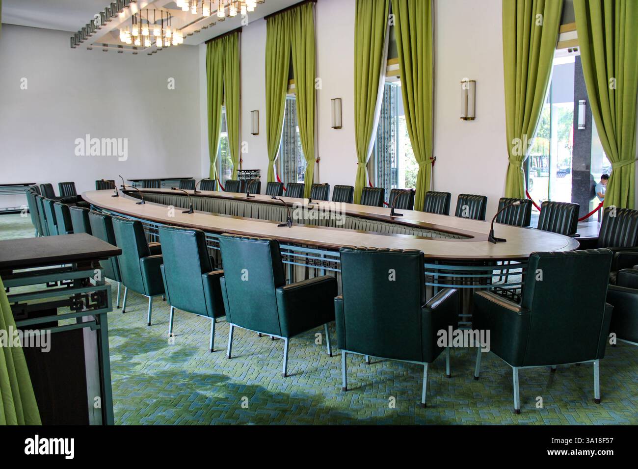 Ho Chi Minh City (ex Saigon), Vietnam.. The Independence Palace (Vietnamese: Dinh Độc Lập), also ...