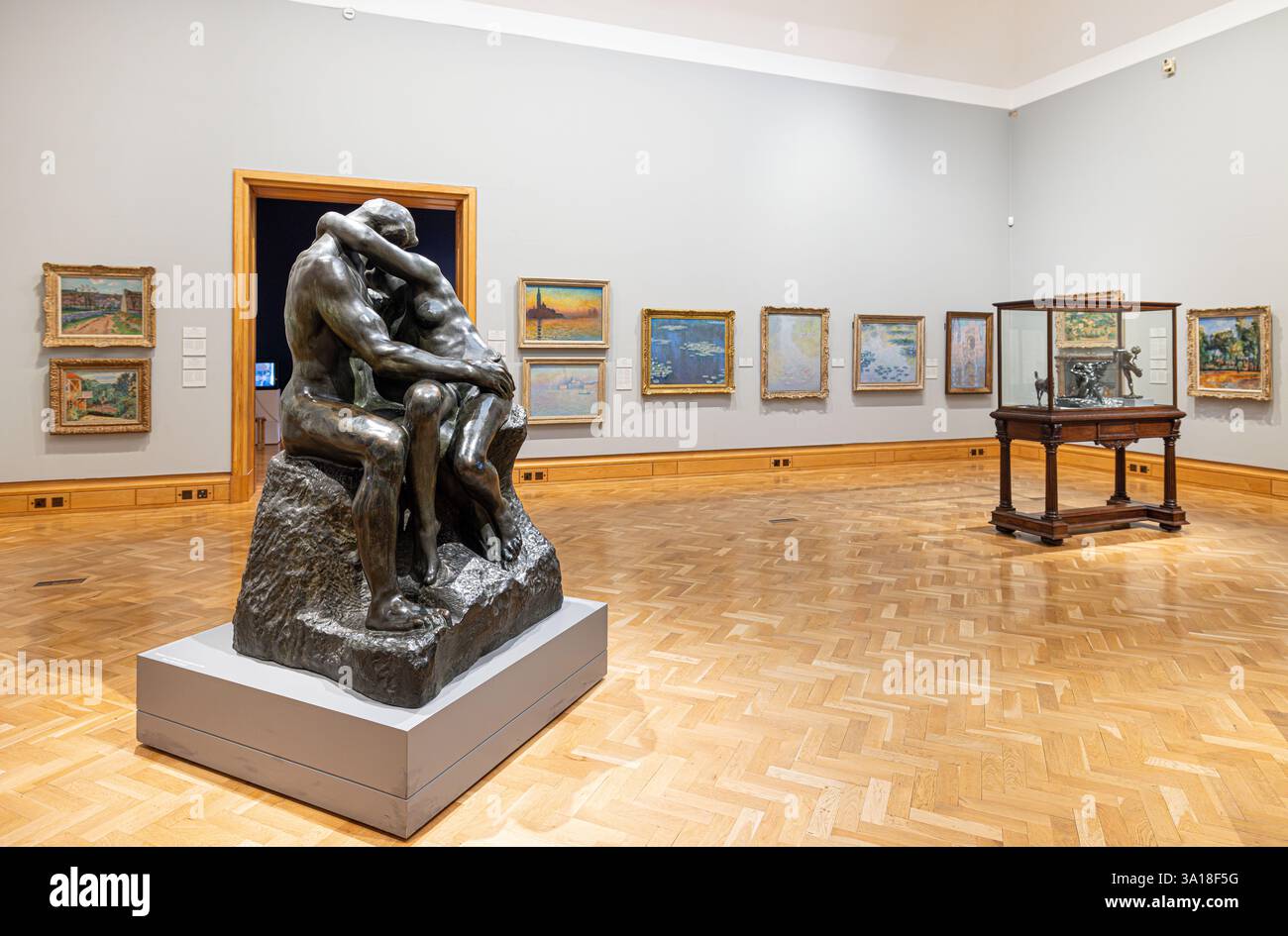 National museum cardiff paintings hi-res stock photography and images ...