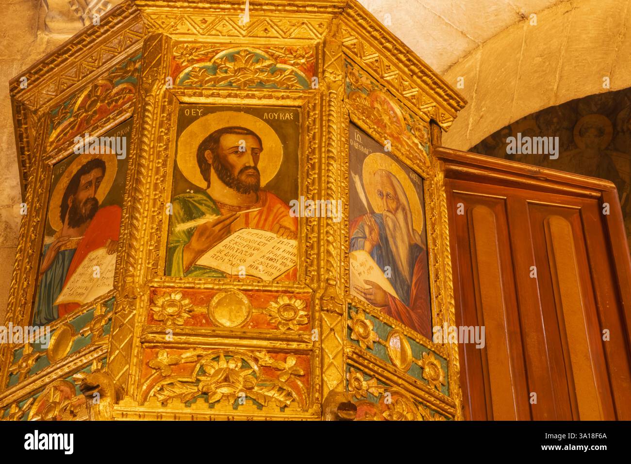 Cyprus, Paphos, Paphos District, Tala, Agios Neofytos Monastery ...