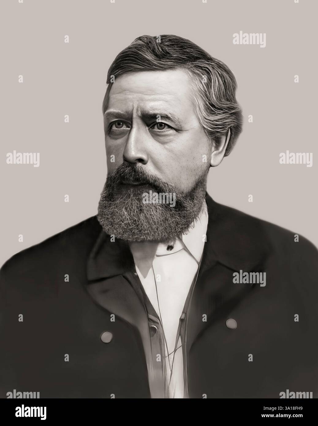 Wilhelm Martin Philipp Christian Ludwig Liebknecht, 1826 – 1900, German ...