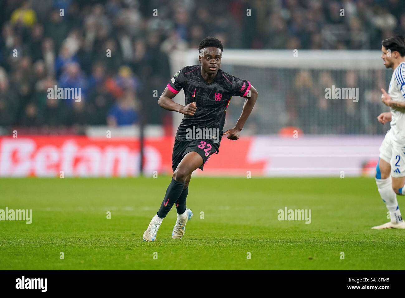 Copenhagen, Denmark. 06th Mar, 2025. Chelsea FC forward Tyrique George ...