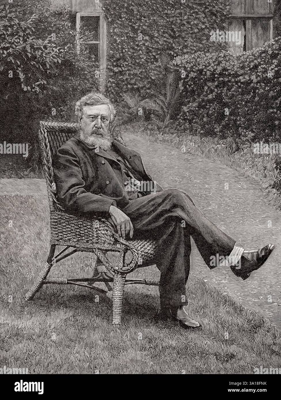 Wilhelm Martin Philipp Christian Ludwig Liebknecht, 1826 – 1900, German ...