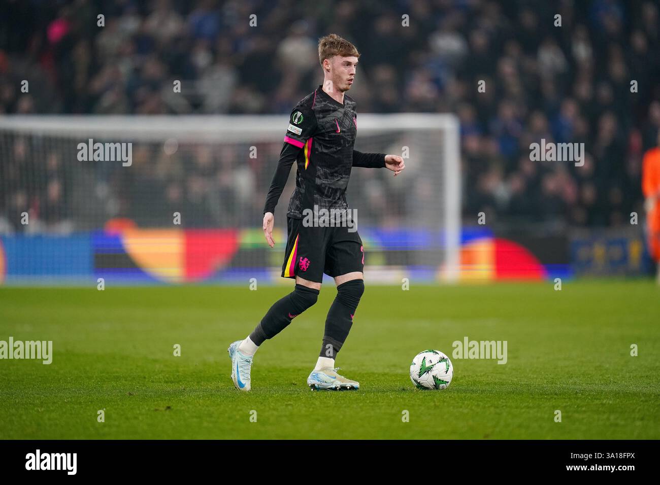 Chelsea FC forward Cole Palmer (20) on the ball during the FC ...