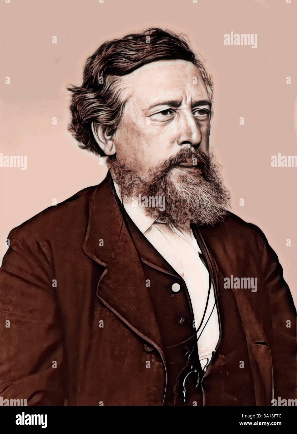 Wilhelm Martin Philipp Christian Ludwig Liebknecht, 1826 – 1900, German ...