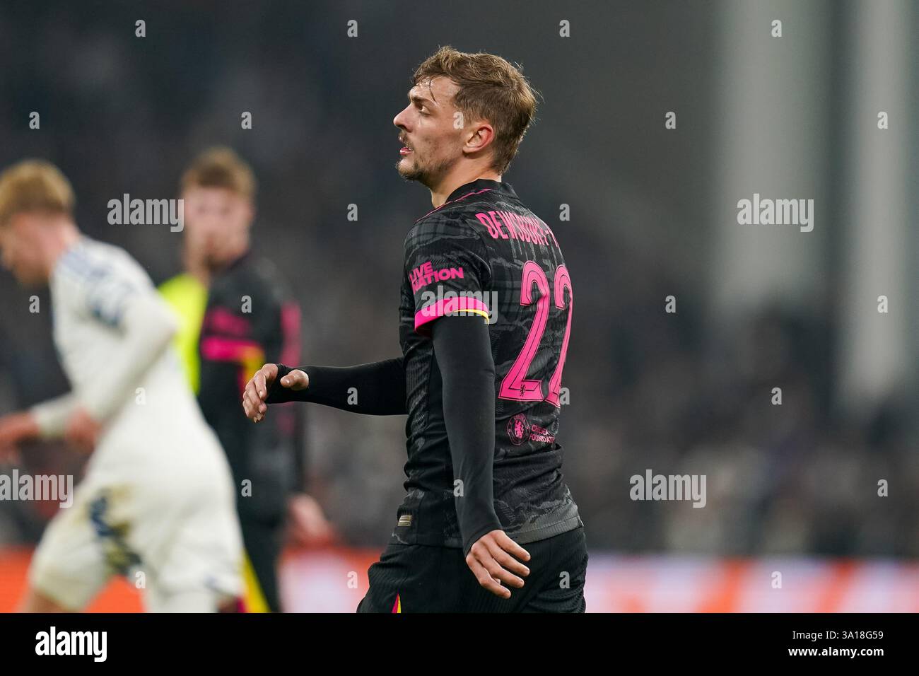 Copenhagen, Denmark. 06th Mar, 2025. Chelsea FC midfielder Kiernan ...