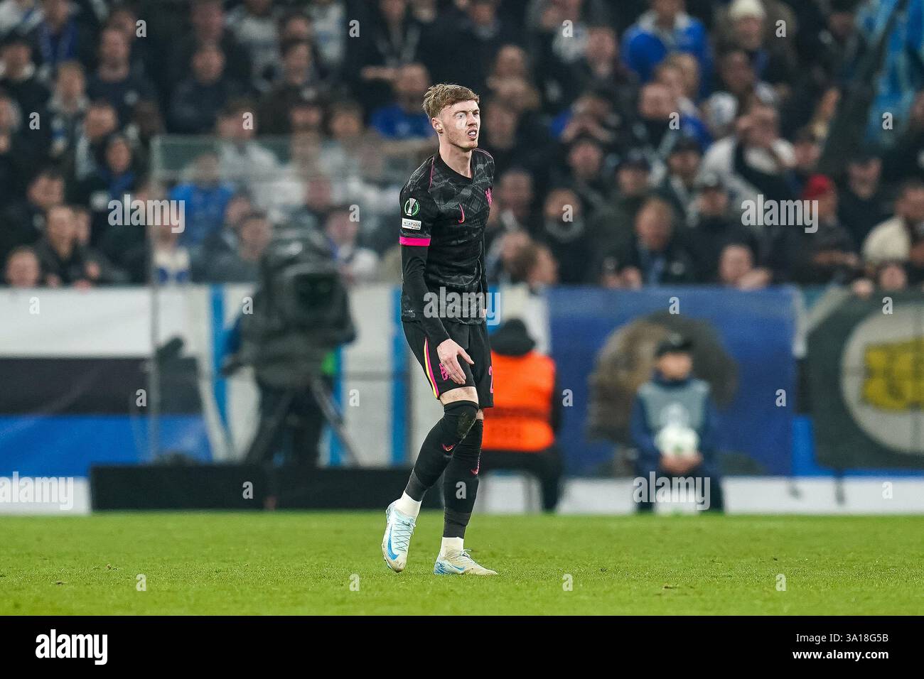 Chelsea FC forward Cole Palmer (20) feeling some discomfort during the ...