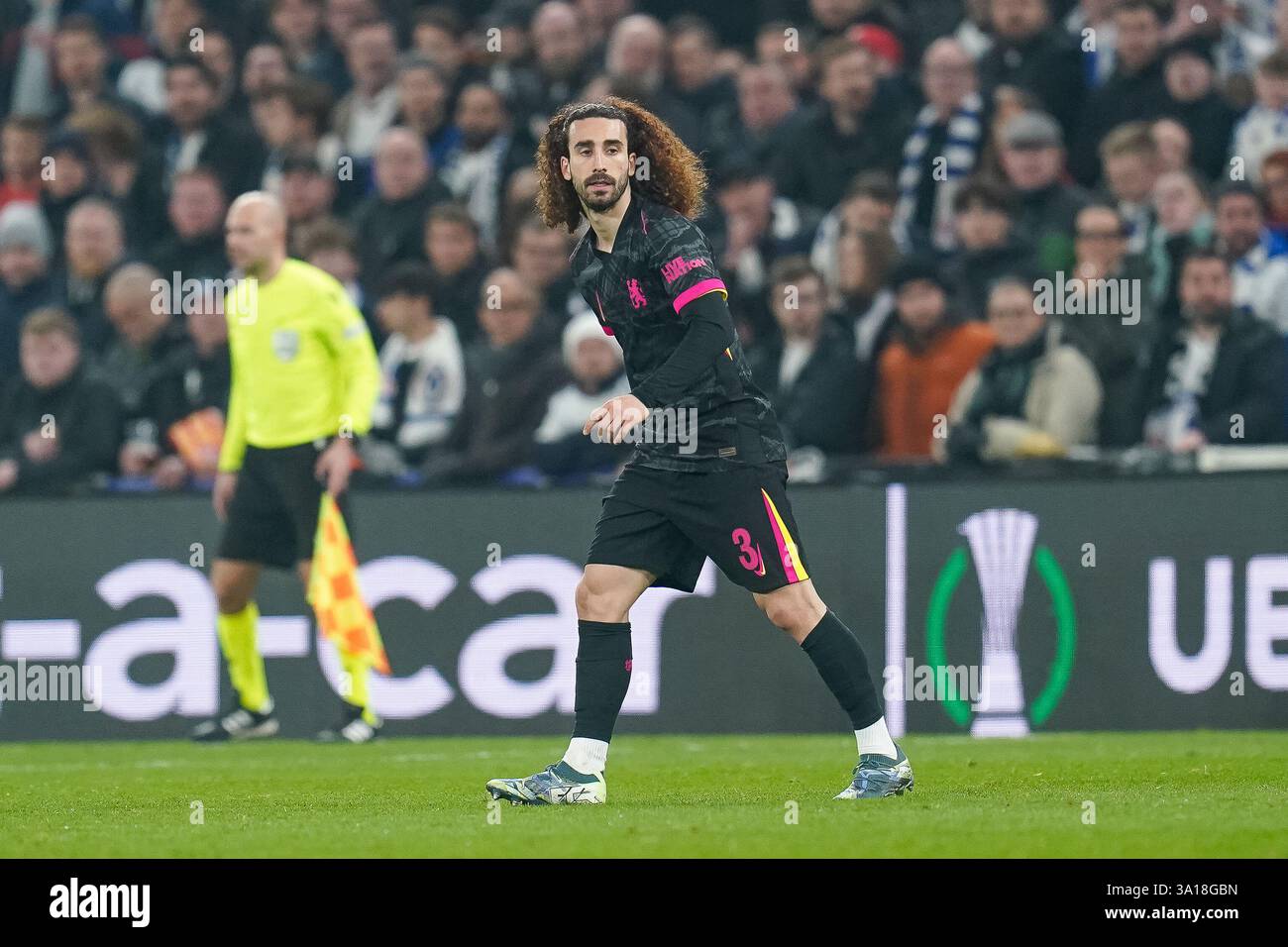 Copenhagen, Denmark. 06th Mar, 2025. Chelsea FC defender Marc Cucurella ...