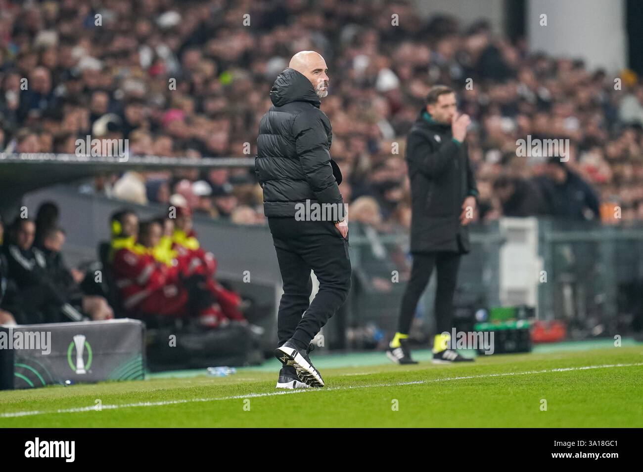 Copenhagen, Denmark. 06th Mar, 2025. Chelsea FC manager Enzo Maresca ...