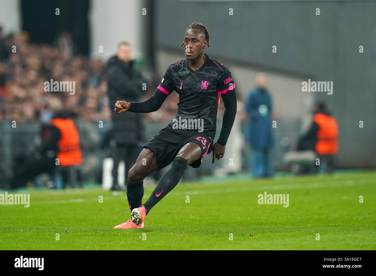 Copenhagen, Denmark. 06th Mar, 2025. Chelsea FC defender Trevoh ...