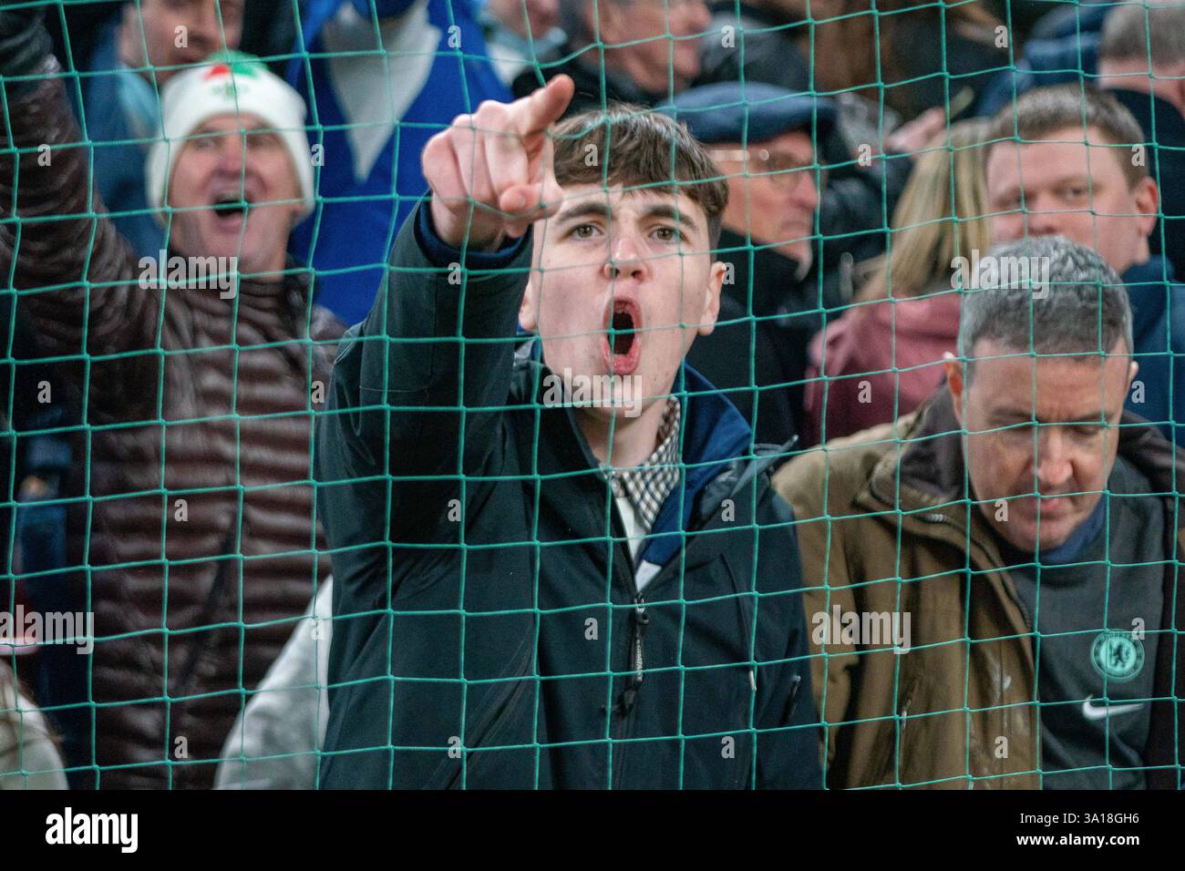Copenhagen, Denmark. 06th Mar, 2025. Chelsea FC fans after the FC ...