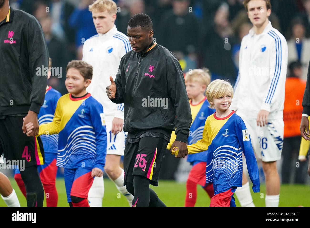 Copenhagen, Denmark. 06th Mar, 2025. Chelsea FC midfielder Moisés ...