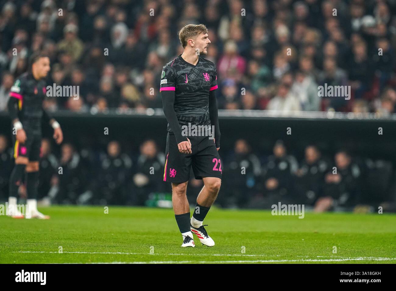Copenhagen, Denmark. 06th Mar, 2025. Chelsea FC midfielder Kiernan ...