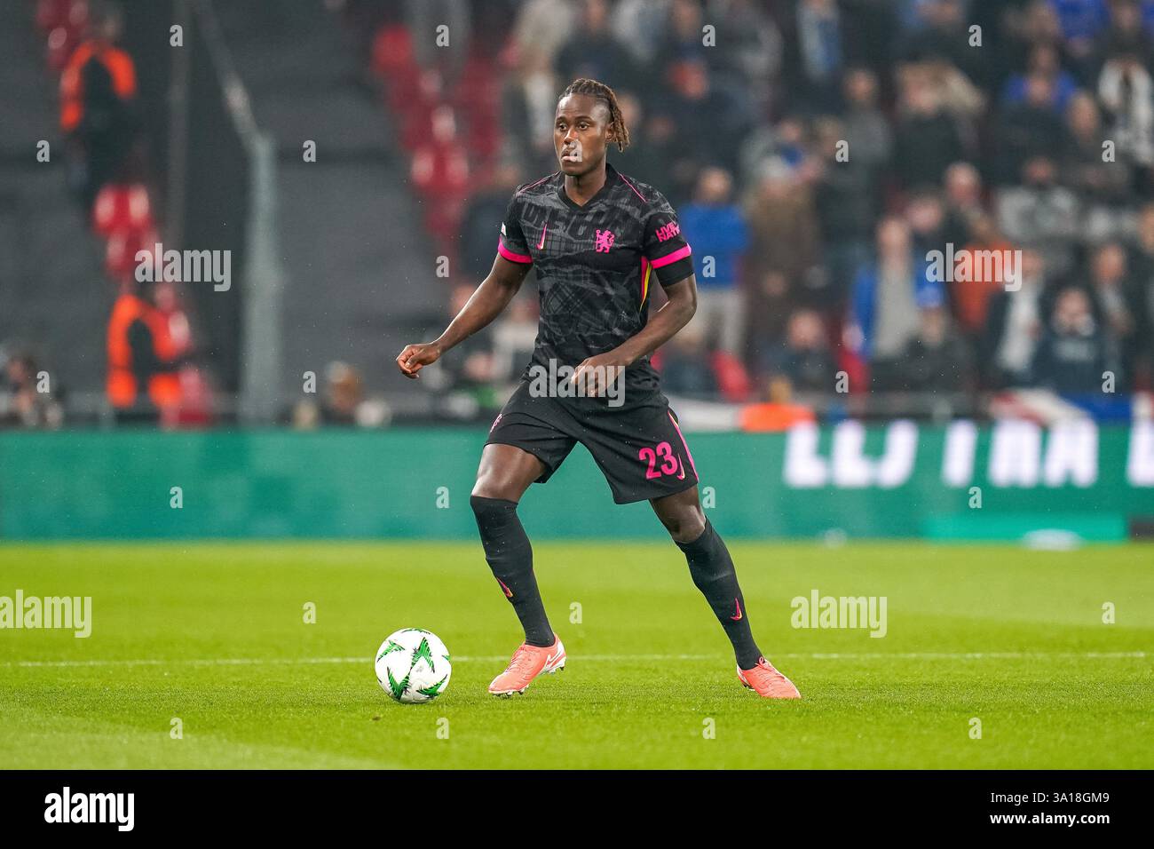 Copenhagen, Denmark. 06th Mar, 2025. Chelsea FC defender Trevoh ...