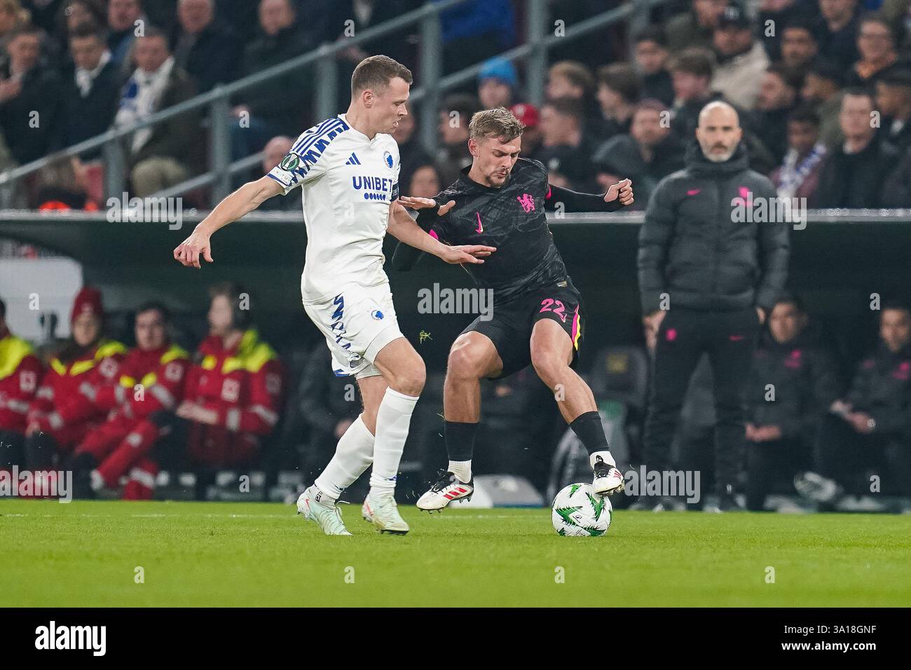 Chelsea FC midfielder Kiernan Dewsbury-Hall (22) during the FC ...
