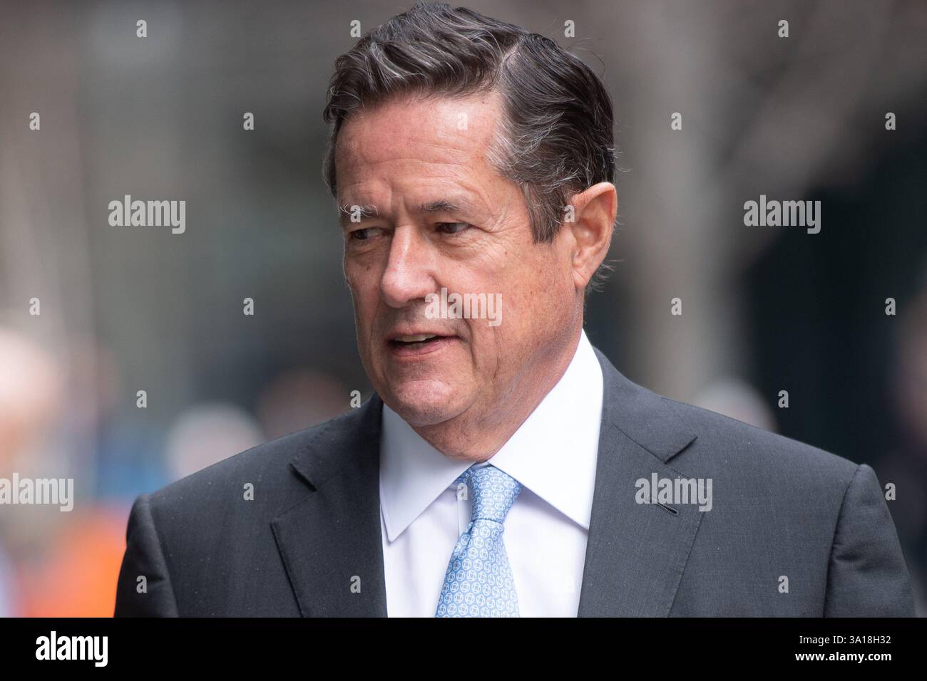 London, UK. 07 Mar 2025. Pictured: Jes Staley - Former Barclays CEO ...