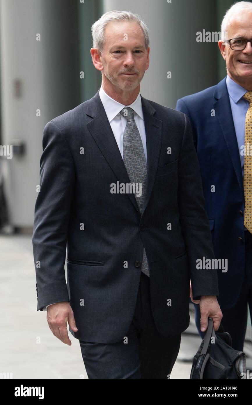 London, UK. 07 Mar 2025. Pictured: Bob Hoyt - Former Group General ...