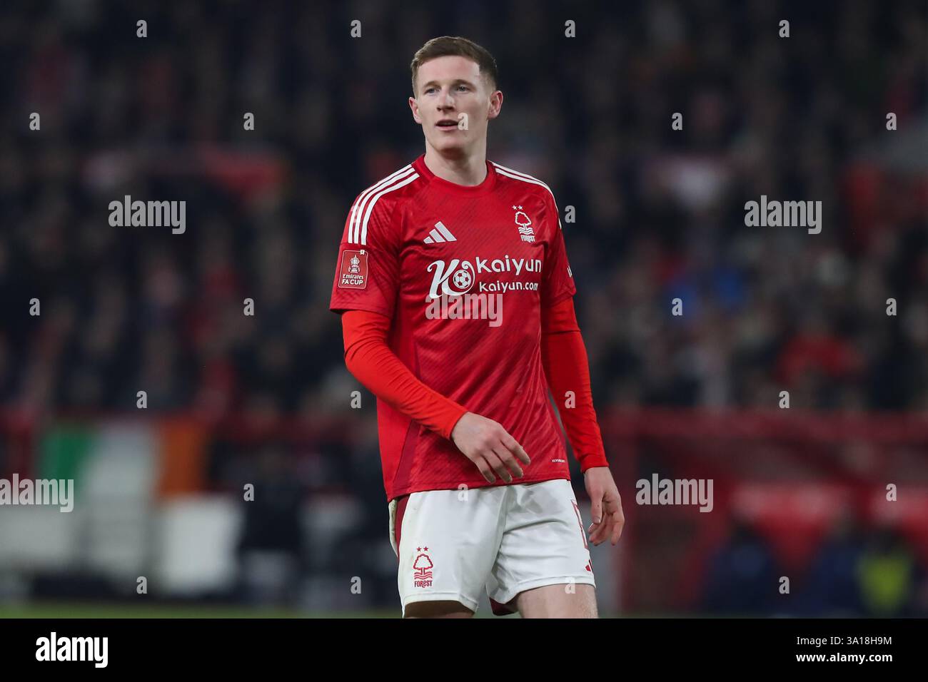 Nottingham, UK. 03rd Mar, 2025. Elliot Anderson of Nottingham Forest ...