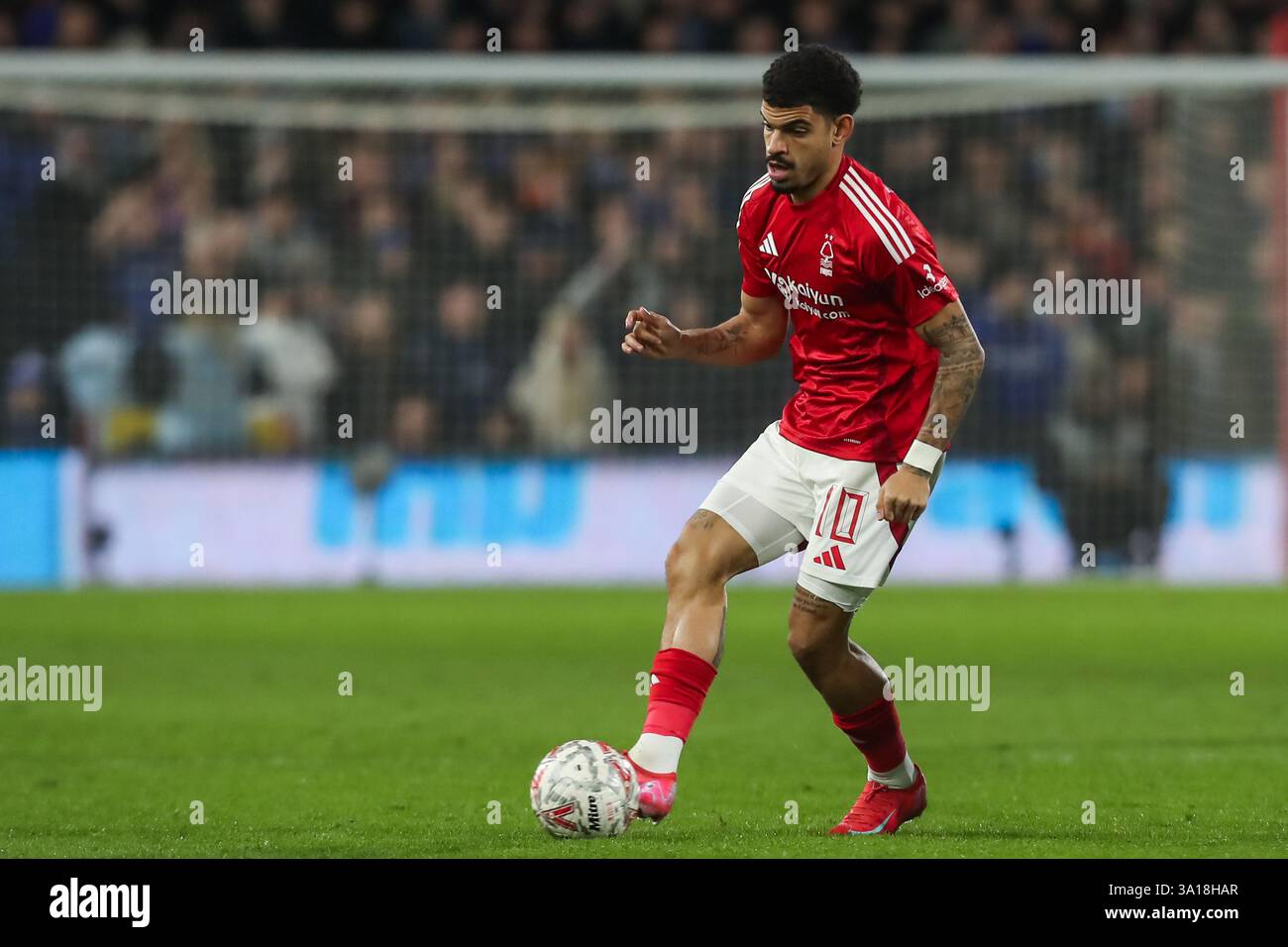 Nottingham, UK. 03rd Mar, 2025. Morgan Gibbs-White of Nottingham Forest ...