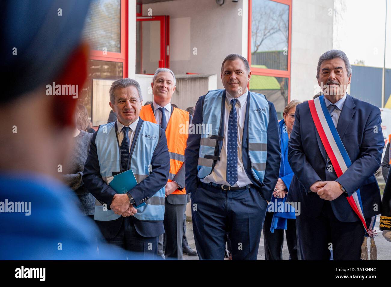 Argenteuil, France. 07th Mar, 2025. Philippe Tabarot, Minister for ...