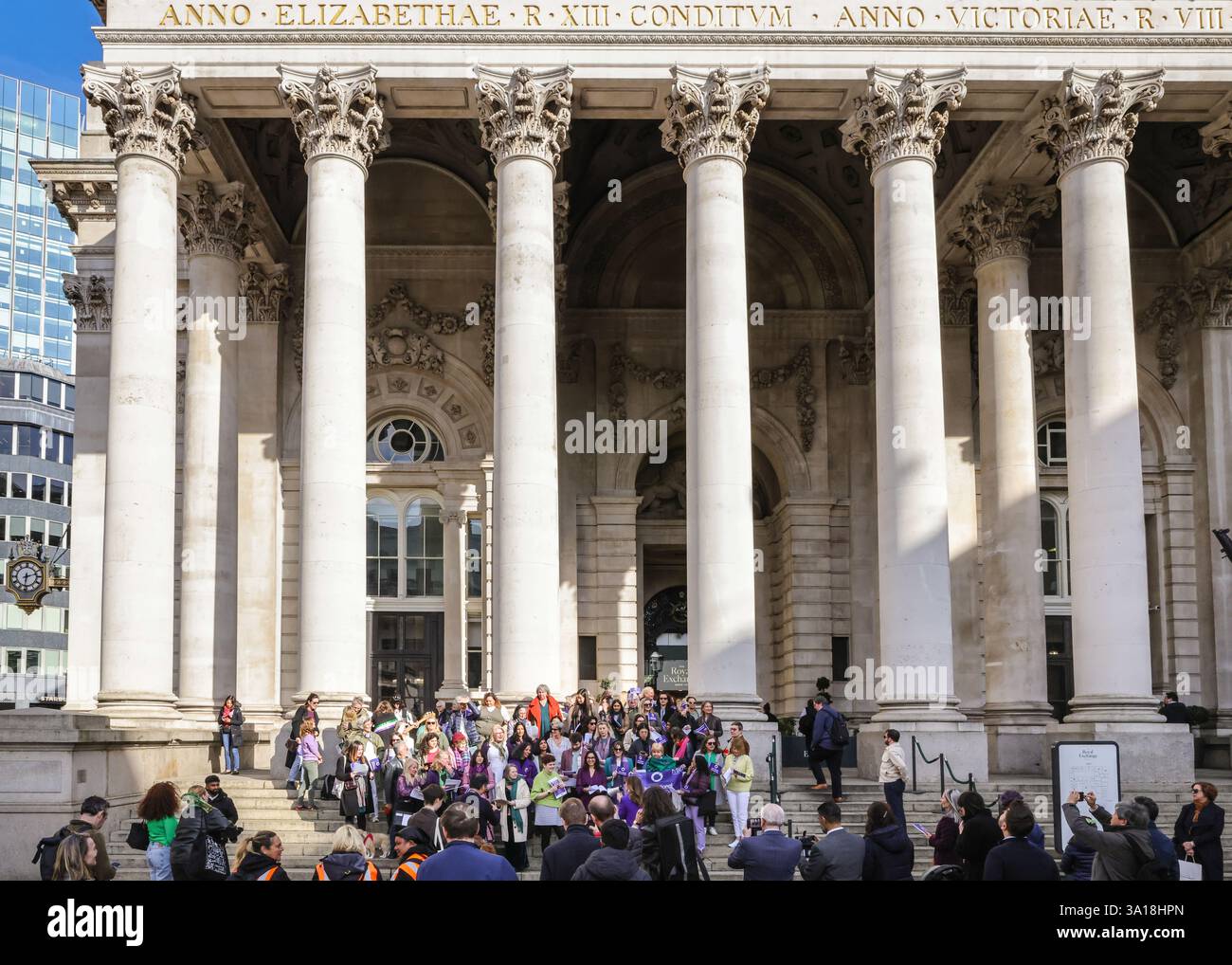 London, UK. 06th Mar, 2025. Celebrating International Women's Day with ...