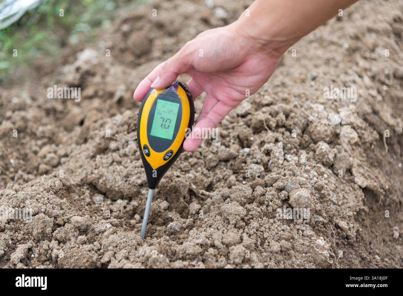 Measure soil moisture ph hi-res stock photography and images - Alamy