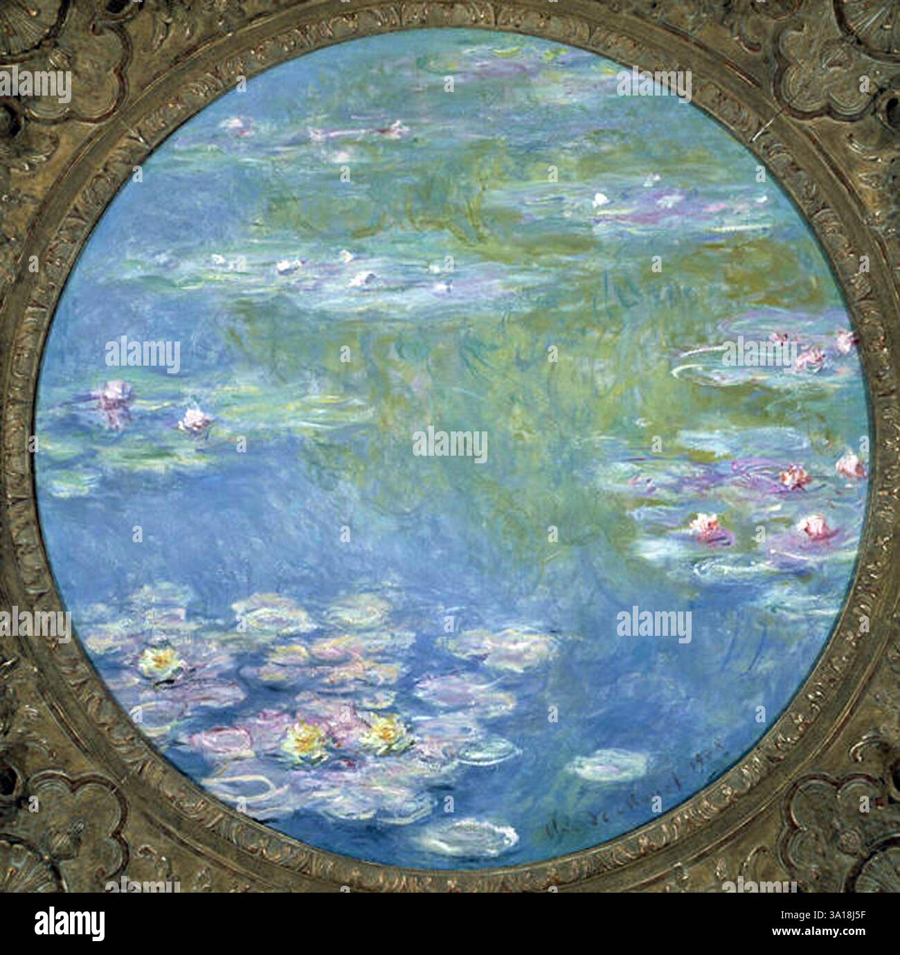 Water Lilies Claude Monet Stock Photo - Alamy