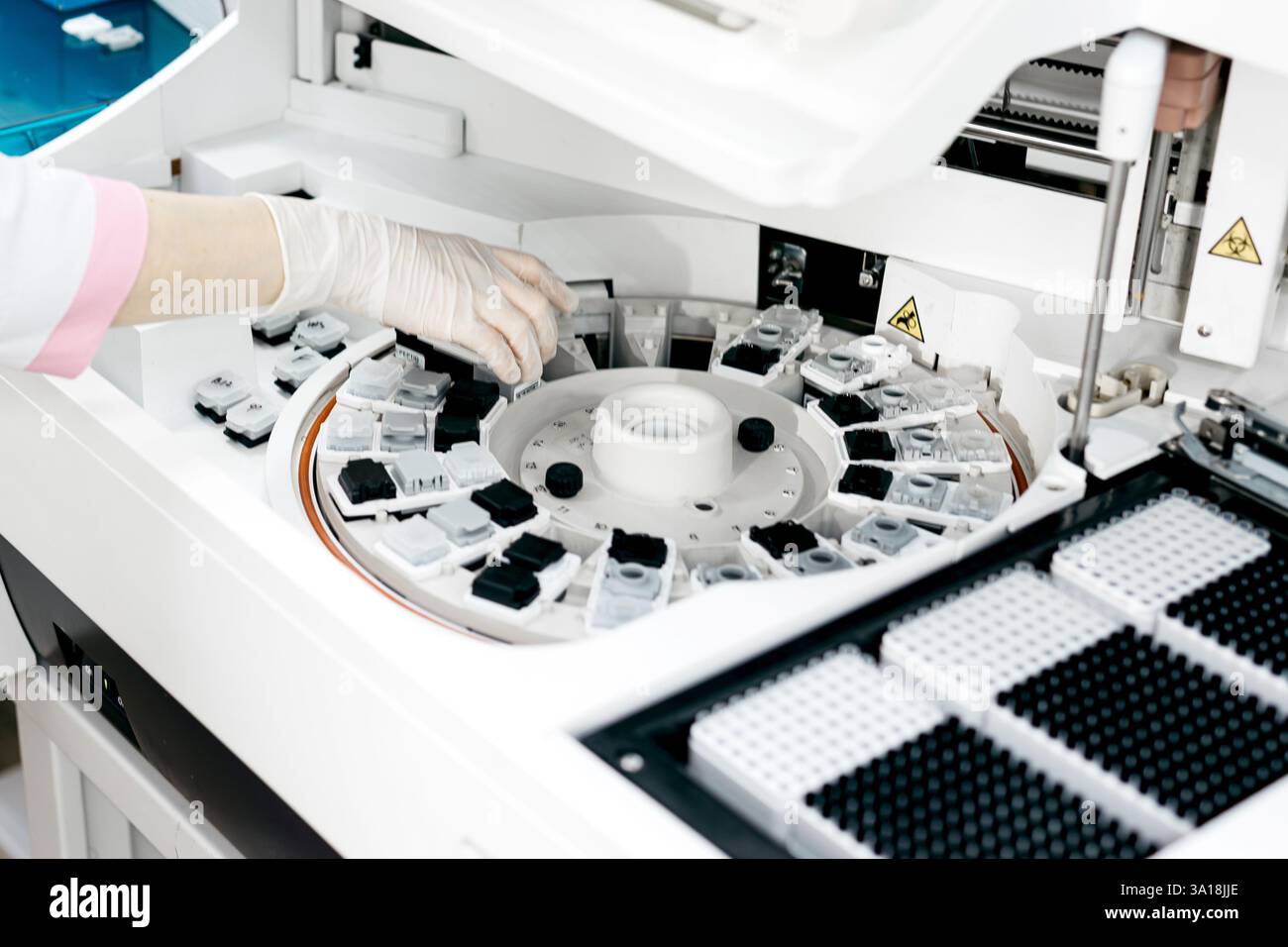 Conducting medical test doctor using hi-res stock photography and ...