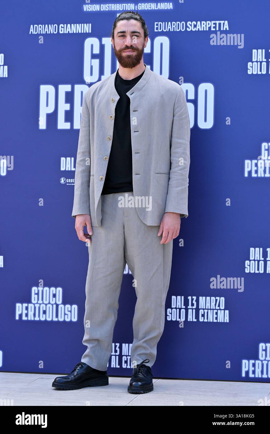 Eduardo Scarpetta during the Photocall of Film Gioco pericoloso at ...