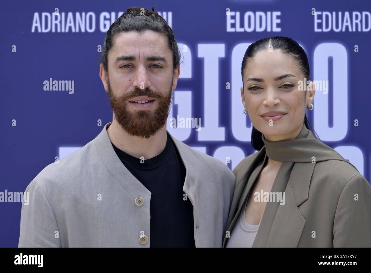 News - photocall of the movie Gioco pericoloso Eduardo Scarpetta and ...