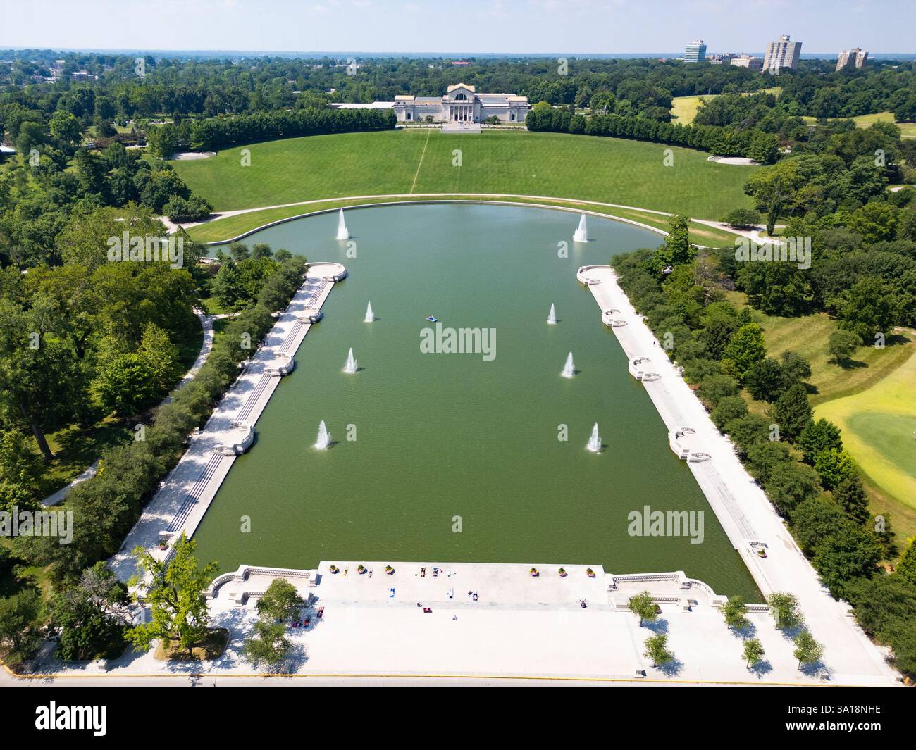 Missouri saint st louis aerial hi-res stock photography and images - Alamy