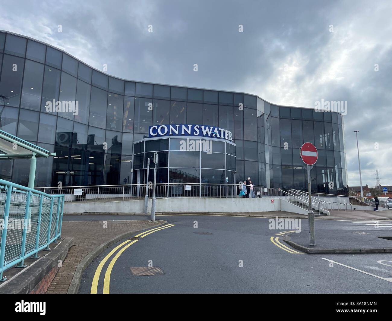 The Connswater shopping centre in east Belfast after it was announced ...
