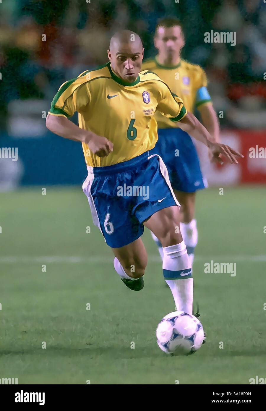 Roberto carlos world cup brazil hi-res stock photography and images - Alamy