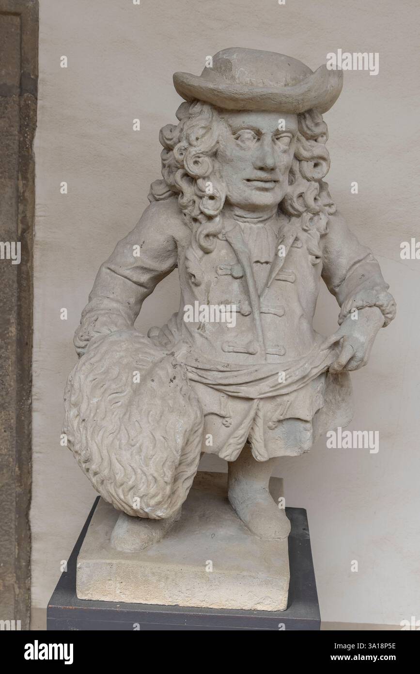 Ptuj, Slovenia - September 4, 2024: Stone sculptures of dwarf from ...