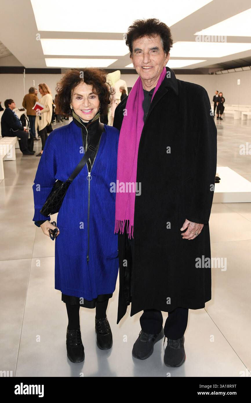 Paris, France. 07th Mar, 2025. Monique Buczynski and Jack Lang ...