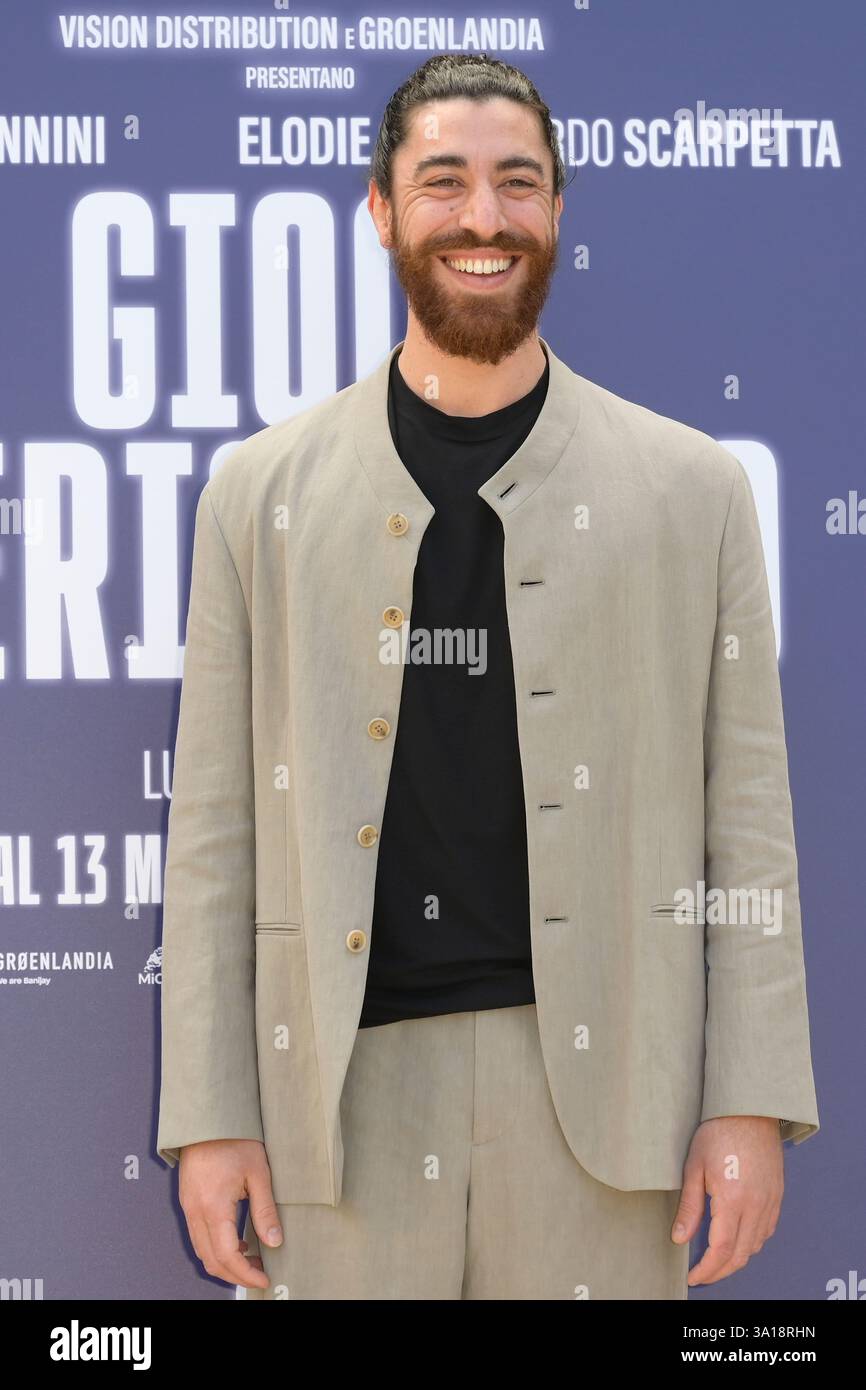 Rome, Italy. 07th Mar, 2025. Eduardo Scarpetta attends the photocall of ...
