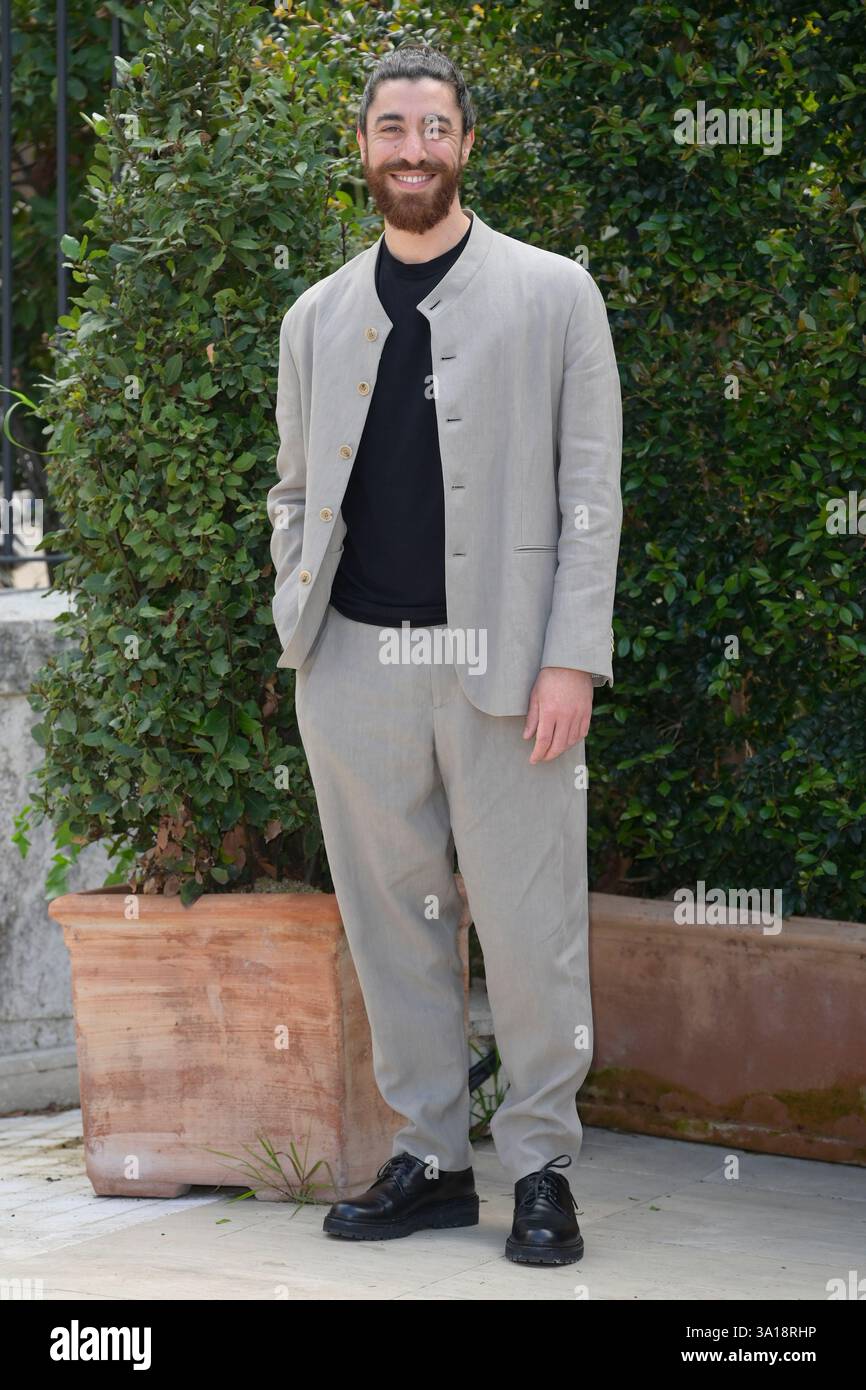 Rome, Italy. 07th Mar, 2025. Eduardo Scarpetta attends the photocall of ...