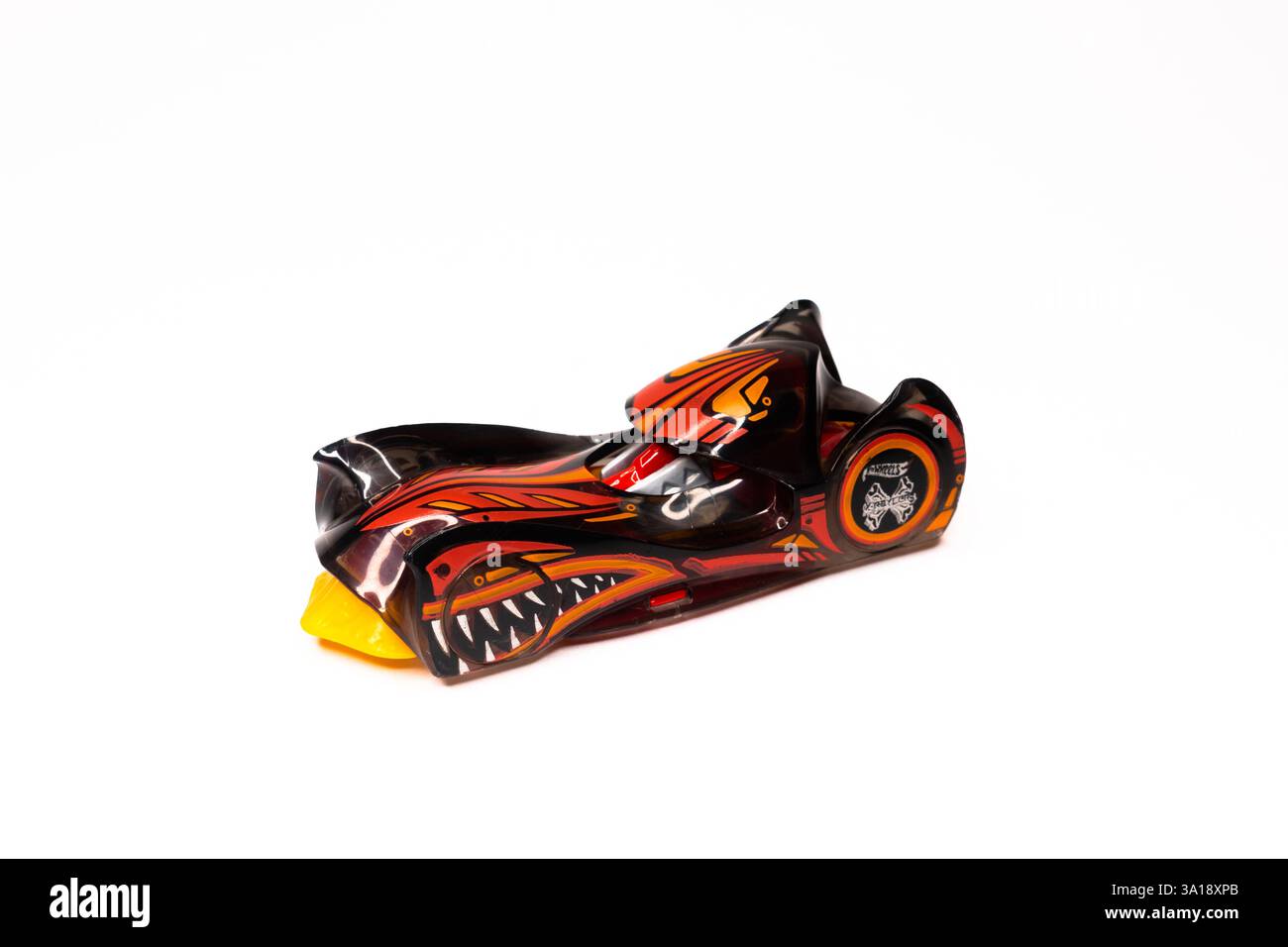 Hot Wheels Cloak And Dagger Car isolated on white background with copy ...