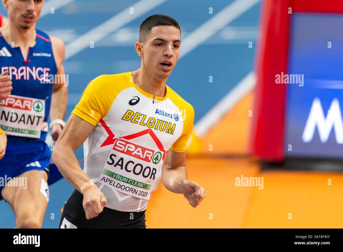 APELDOORN, NETHERLANDS - MARCH 7: Jonathan Sacoor of Belgium during the ...