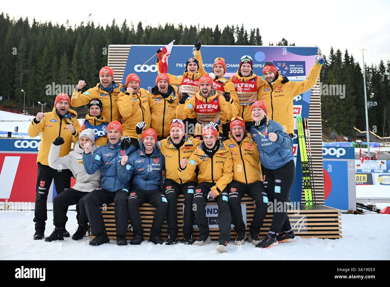 Trondheim, Norway. 07th Mar, 2025. Nordic skiing, World Championships ...