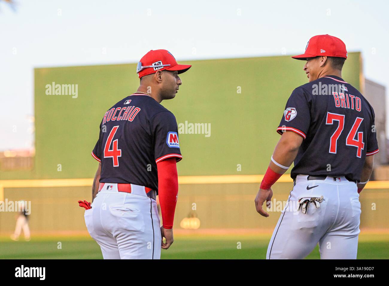 Goodyear, Arizona, 06/03/2025, Cleveland Guardians shortstop Brayan ...