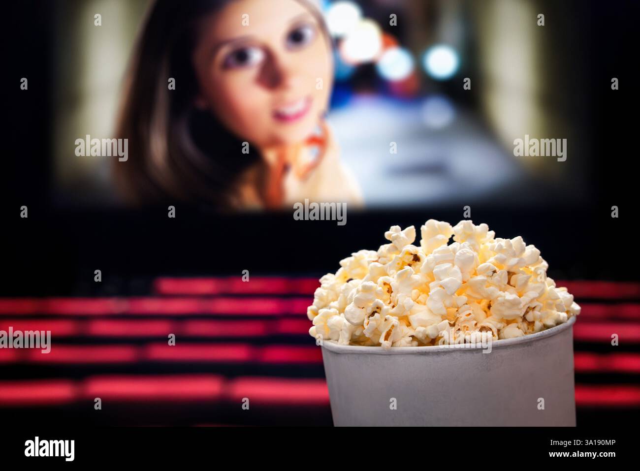 Animated Movie Theater Popcorn