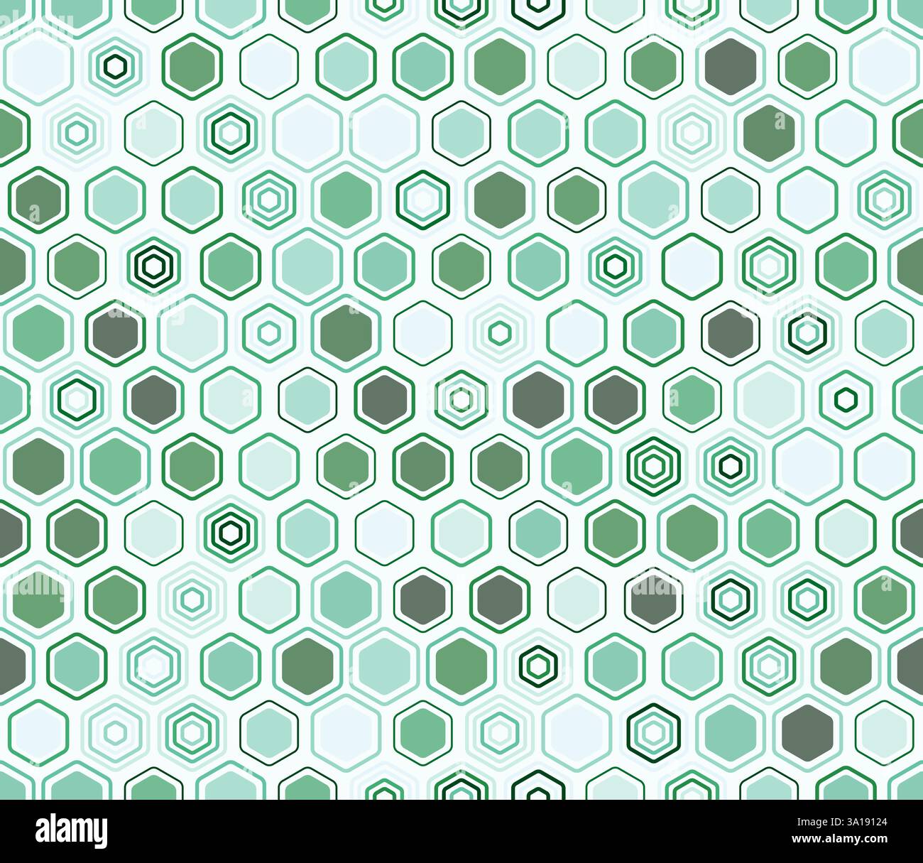 Tileable geometric pattern. Geometric shapes of varied style and color. Hexagon pattern ...