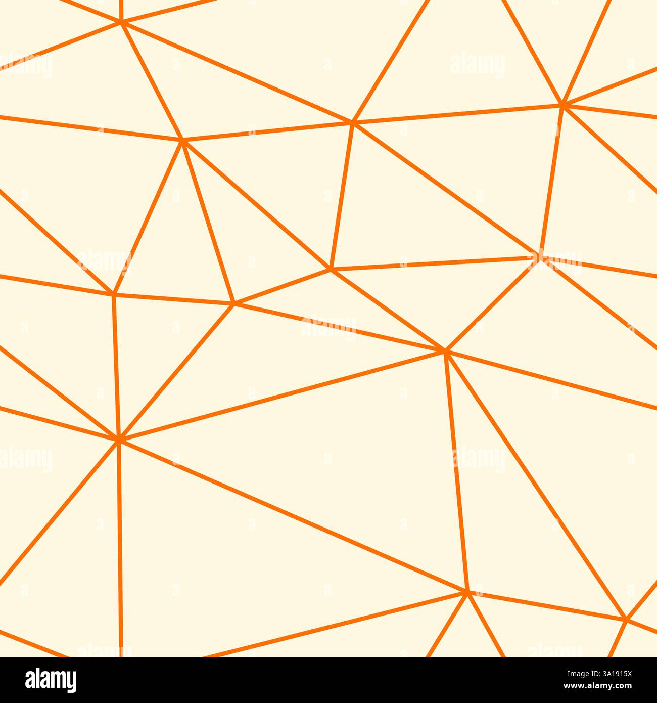 Triangulation geometric shapes background. Amber color. Large triangles ...