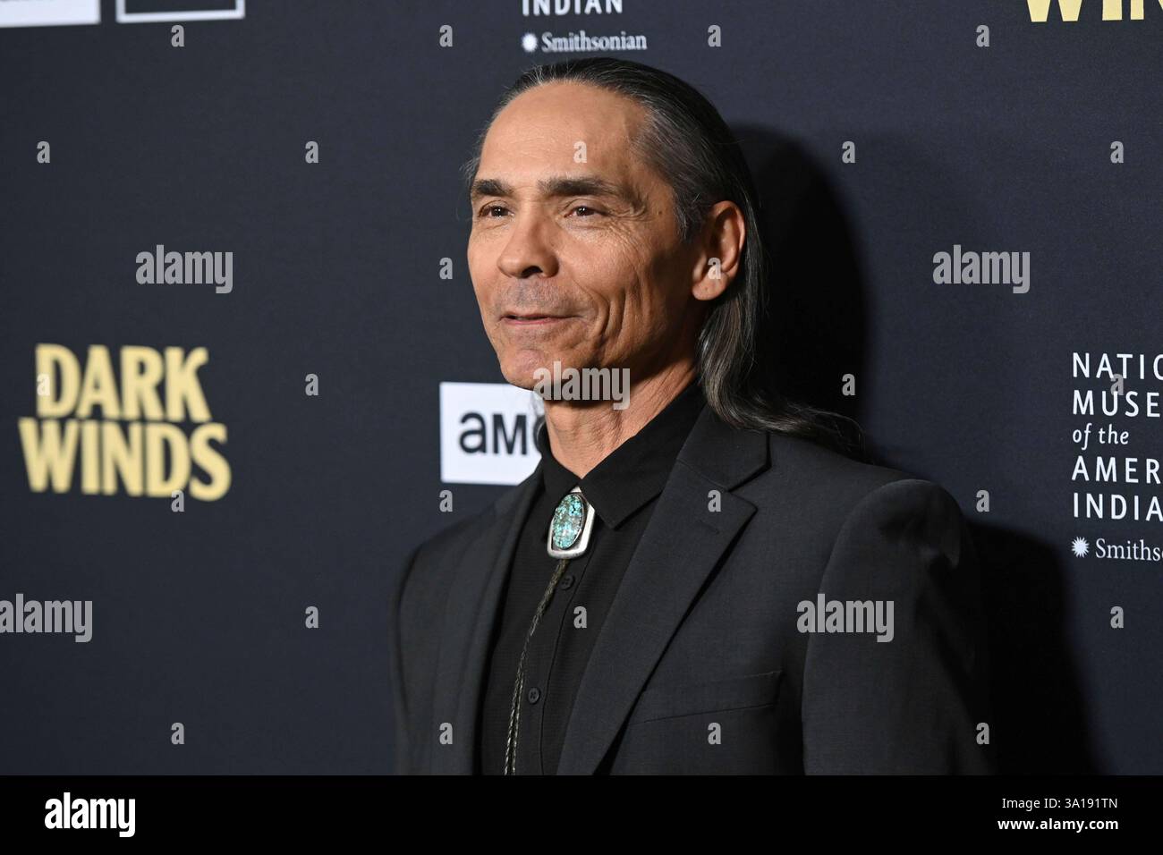 Photo by: zz/NDZ/STAR MAX/IPx 2025 3/6/25 Zahn McClarnon at the AMC Television Network season 3 ...