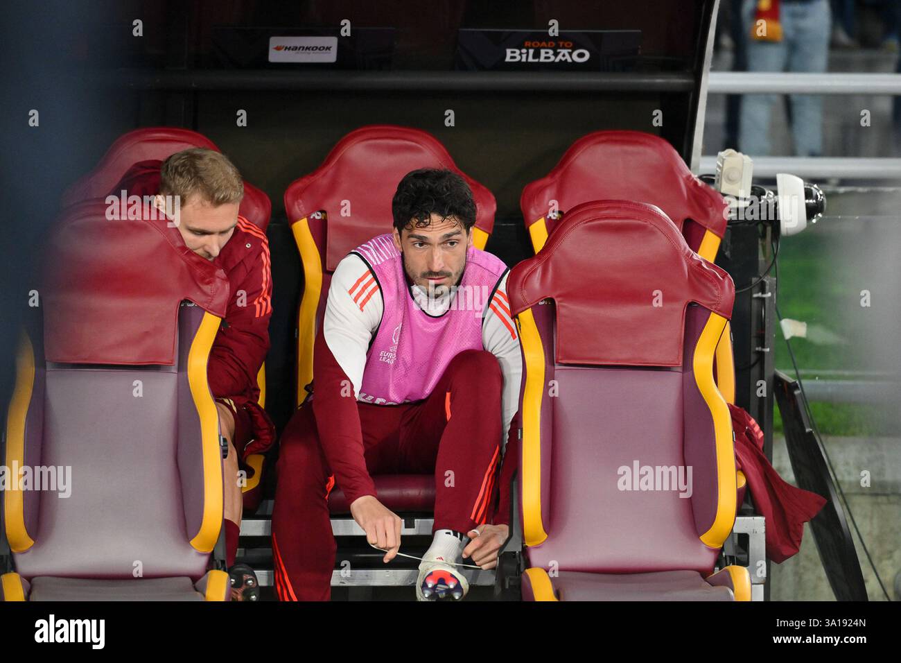 Olimpico Stadium, Rome, Italy - Mats Hummels of AS Roma during Uefa ...