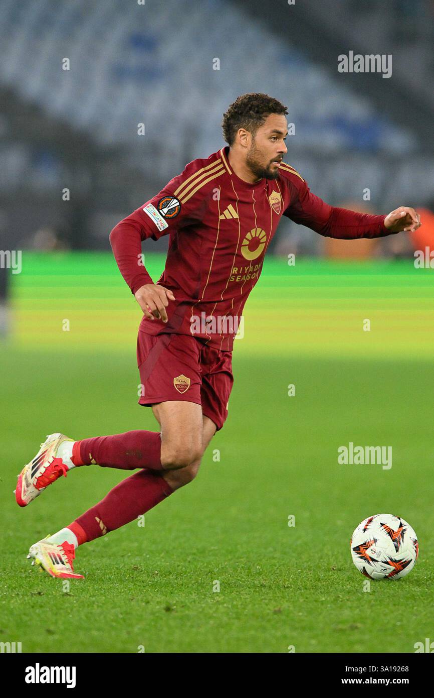 Rome, Italy. 06th Mar, 2025. Olimpico Stadium, Rome, Italy - Devyne ...