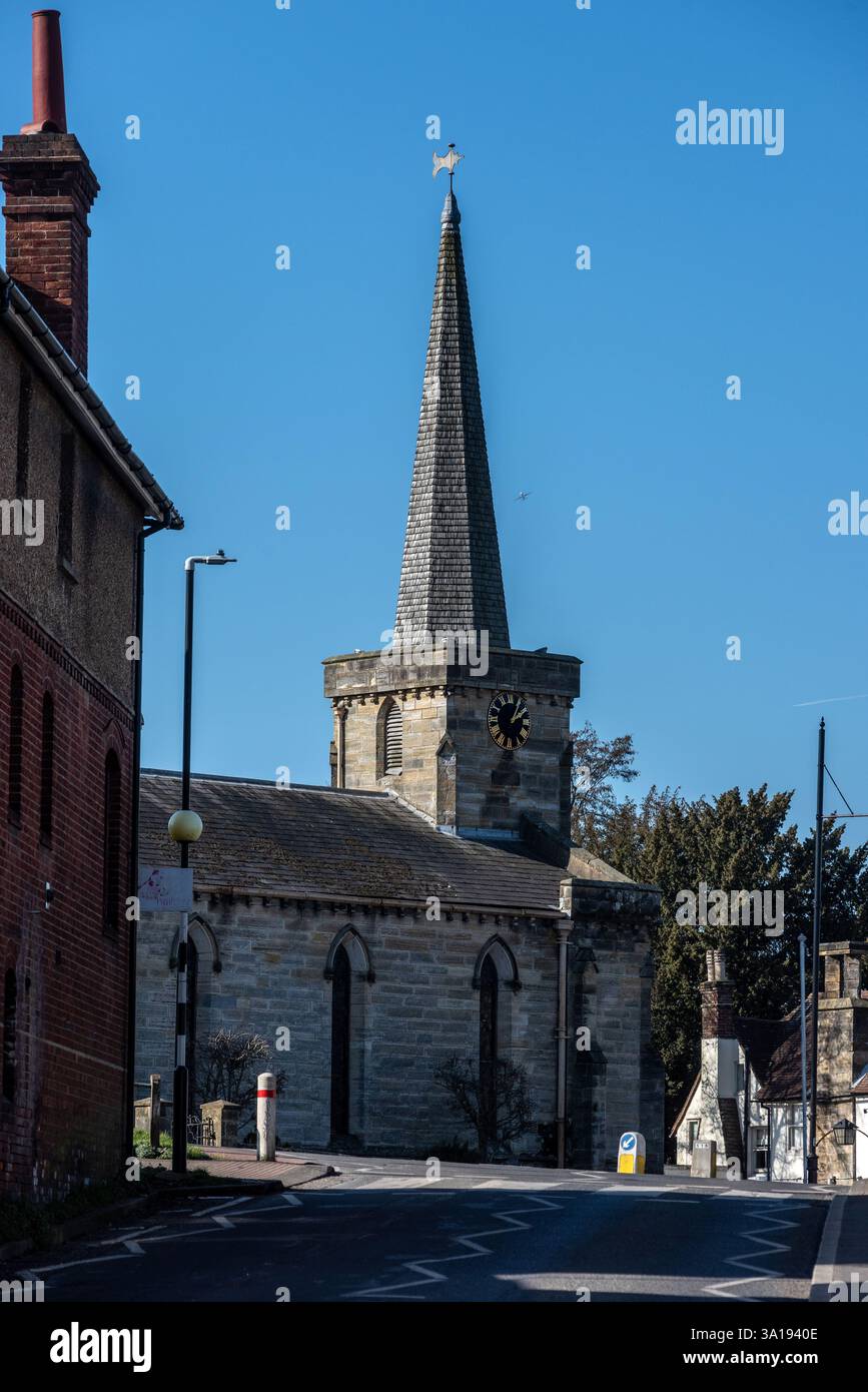 Forest Row, March 4th 2025: Holy Trinity Church Stock Photo - Alamy