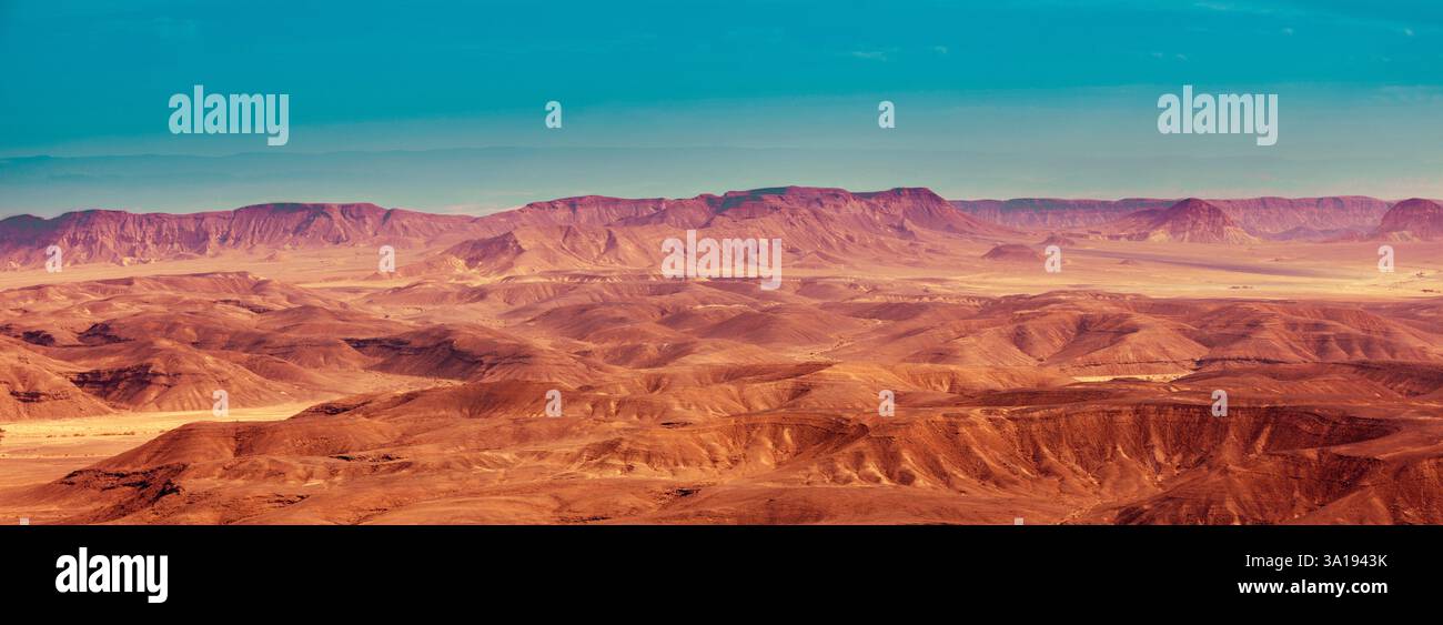Beautiful mountain landscape. Mountain desert. Israel. Horizontal ...