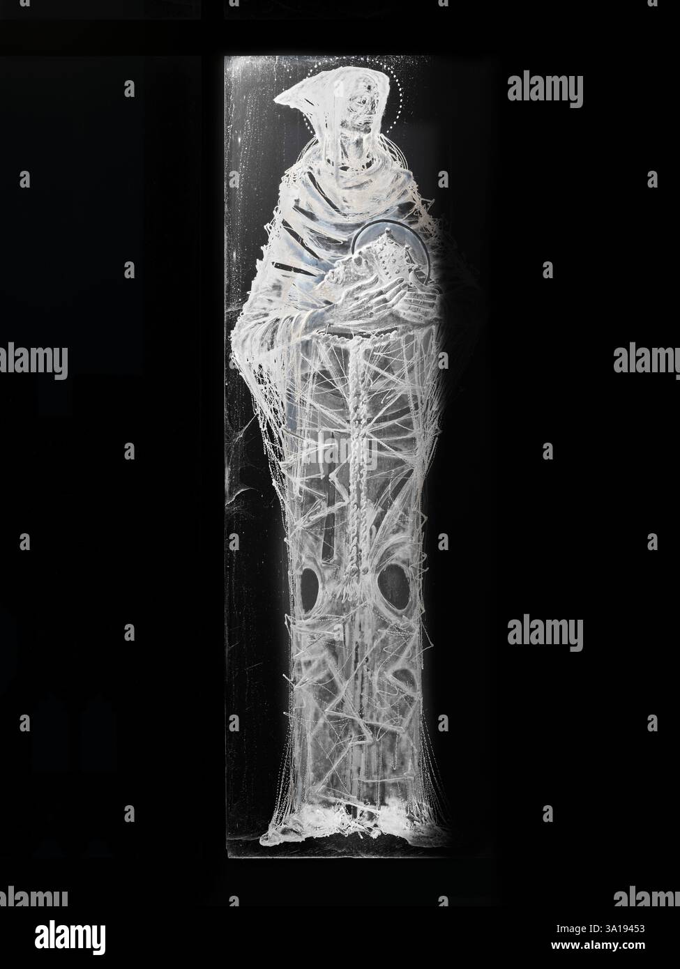 Saint Cuthbert (saxon saint, monk, bishop and hermit around 700 AD ...