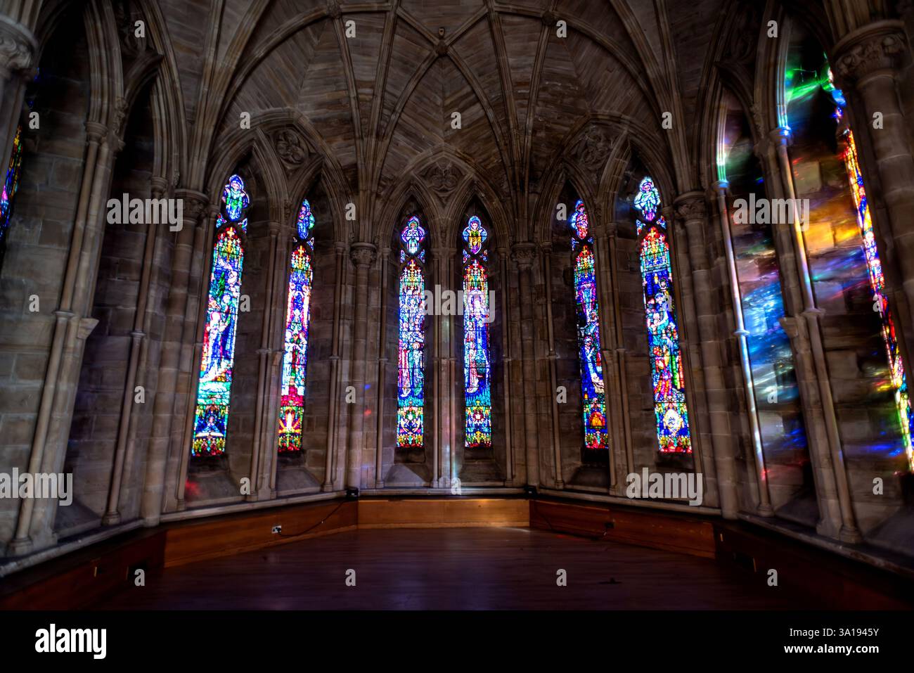 Forest Row, March 4th 2025: The stained glass windows of Harry Clarke ...